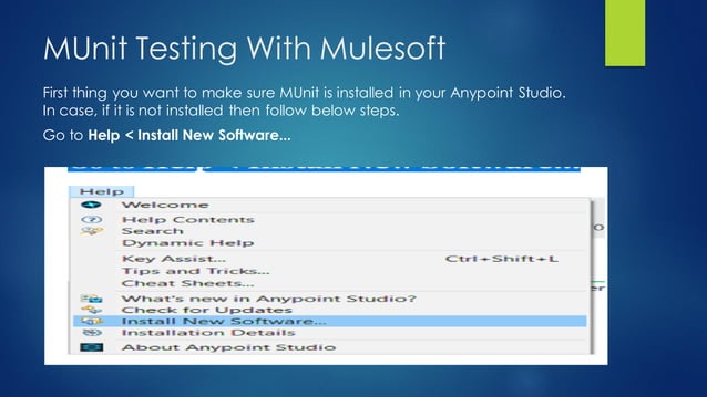 MUnit Testing With Mulesoft-Part I | PPT
