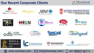 Muniwar Technologies Profile | PDF | Web Development | Internet