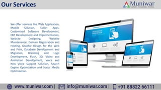 Muniwar Technologies Profile | PDF | Web Development | Internet