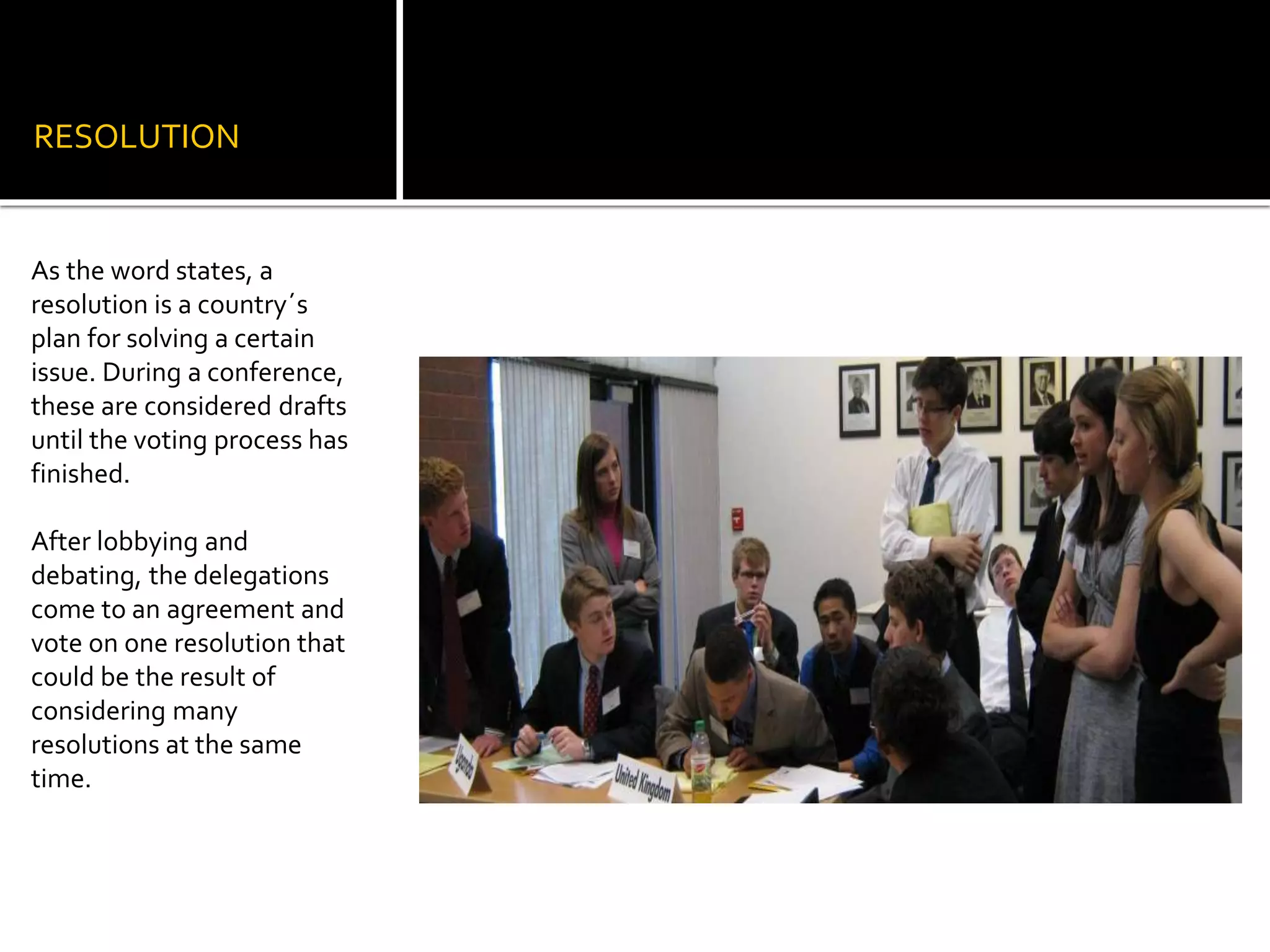 Mun writing materials | PPTX