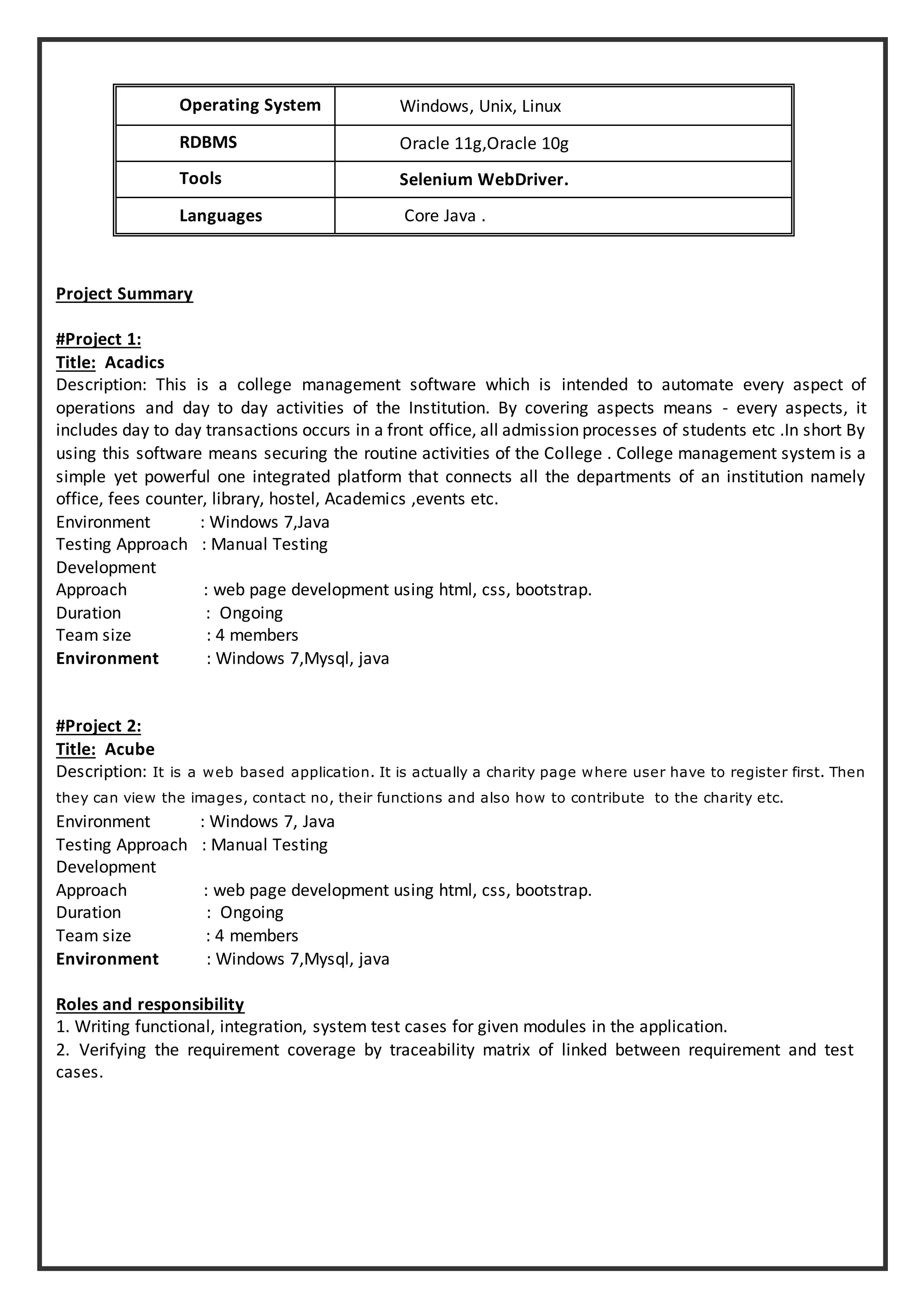 Munmi 6months experience _cv | DOCX