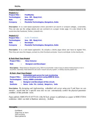 Munmi testing cv | PDF
