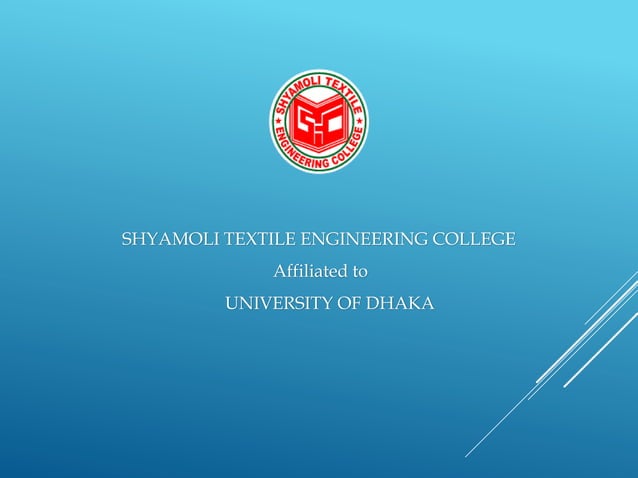 Presentation on Textile Desizing | PPTX | Chemistry | Science