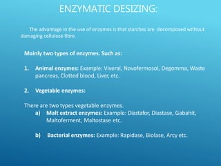 Presentation on Textile Desizing | PPTX