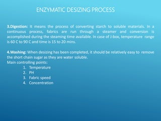 Presentation on Textile Desizing | PPTX