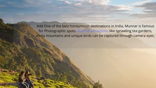 Munnar photography-best attractions of munnar | PPT