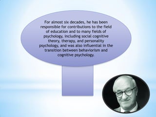 ALBERT BANDURA | PPT
