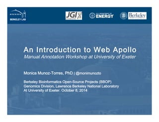 Web Apollo Workshop University of Exeter | PPT