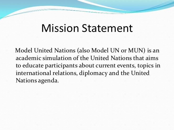 Mun presentation