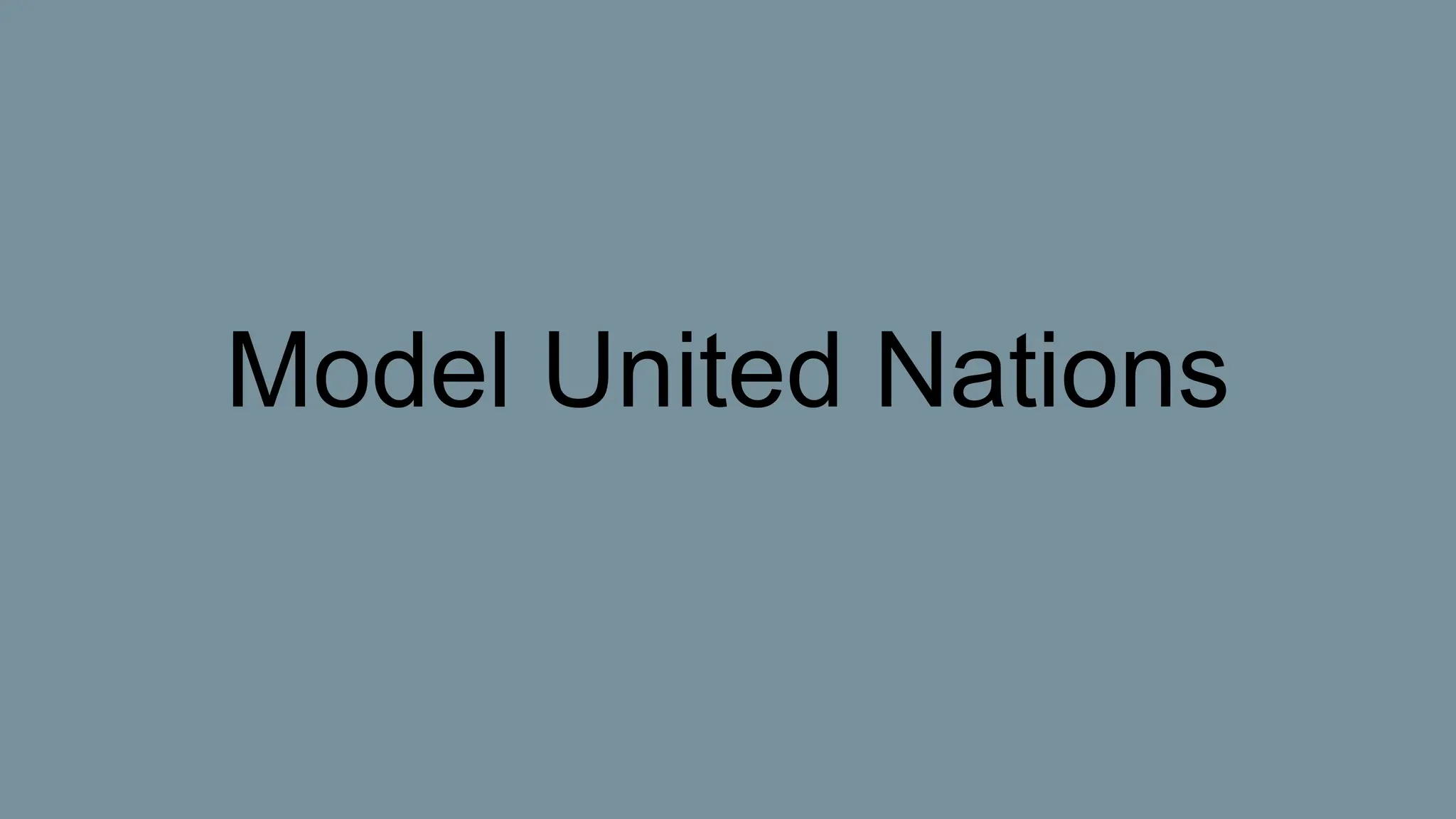 Model United nations introduction for beginners | PDF