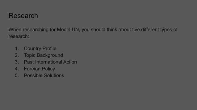 Model United nations introduction for beginners | PDF