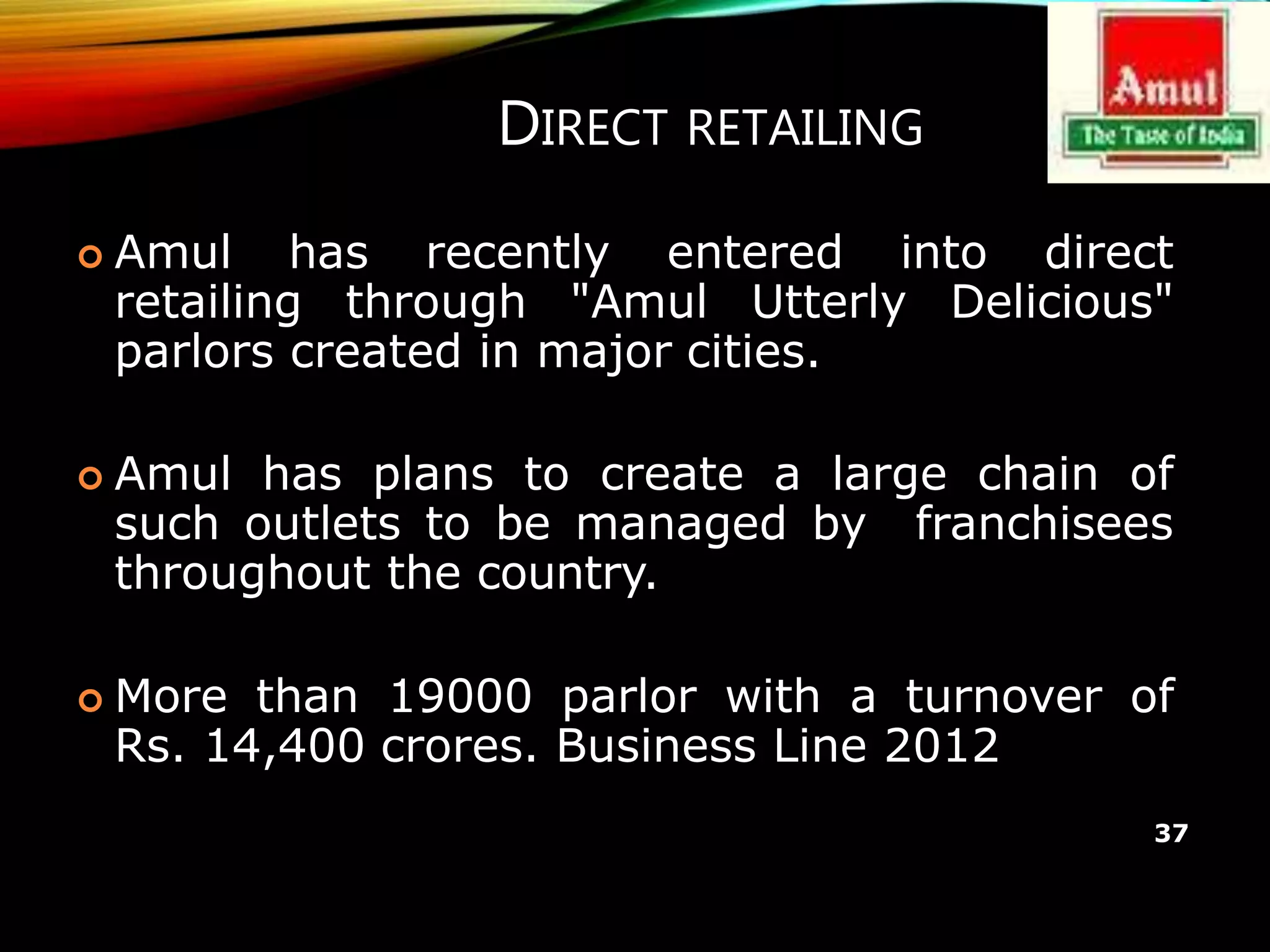 Amul Supply Chain Management | PPTX