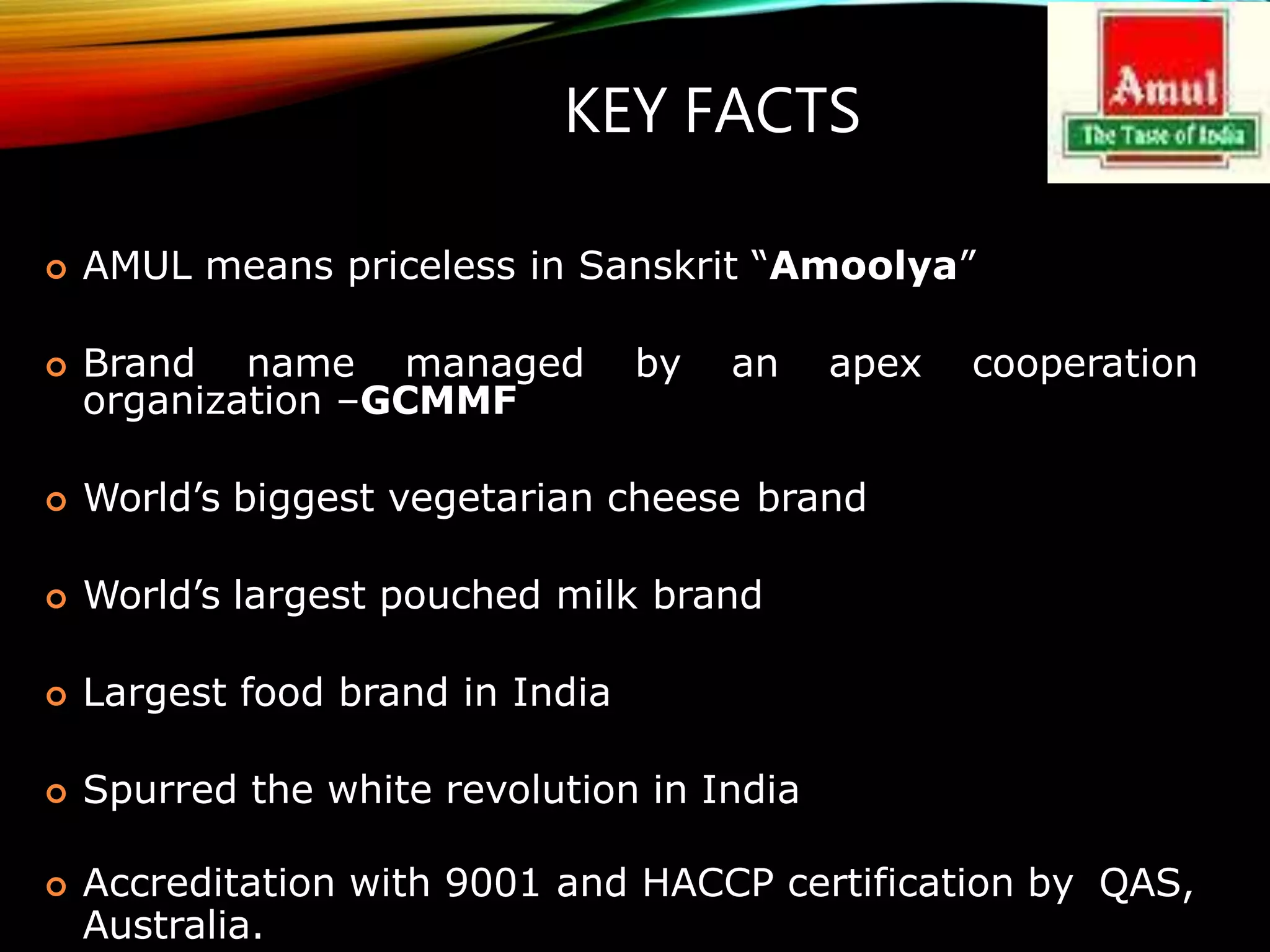 Amul Supply Chain Management | PPTX