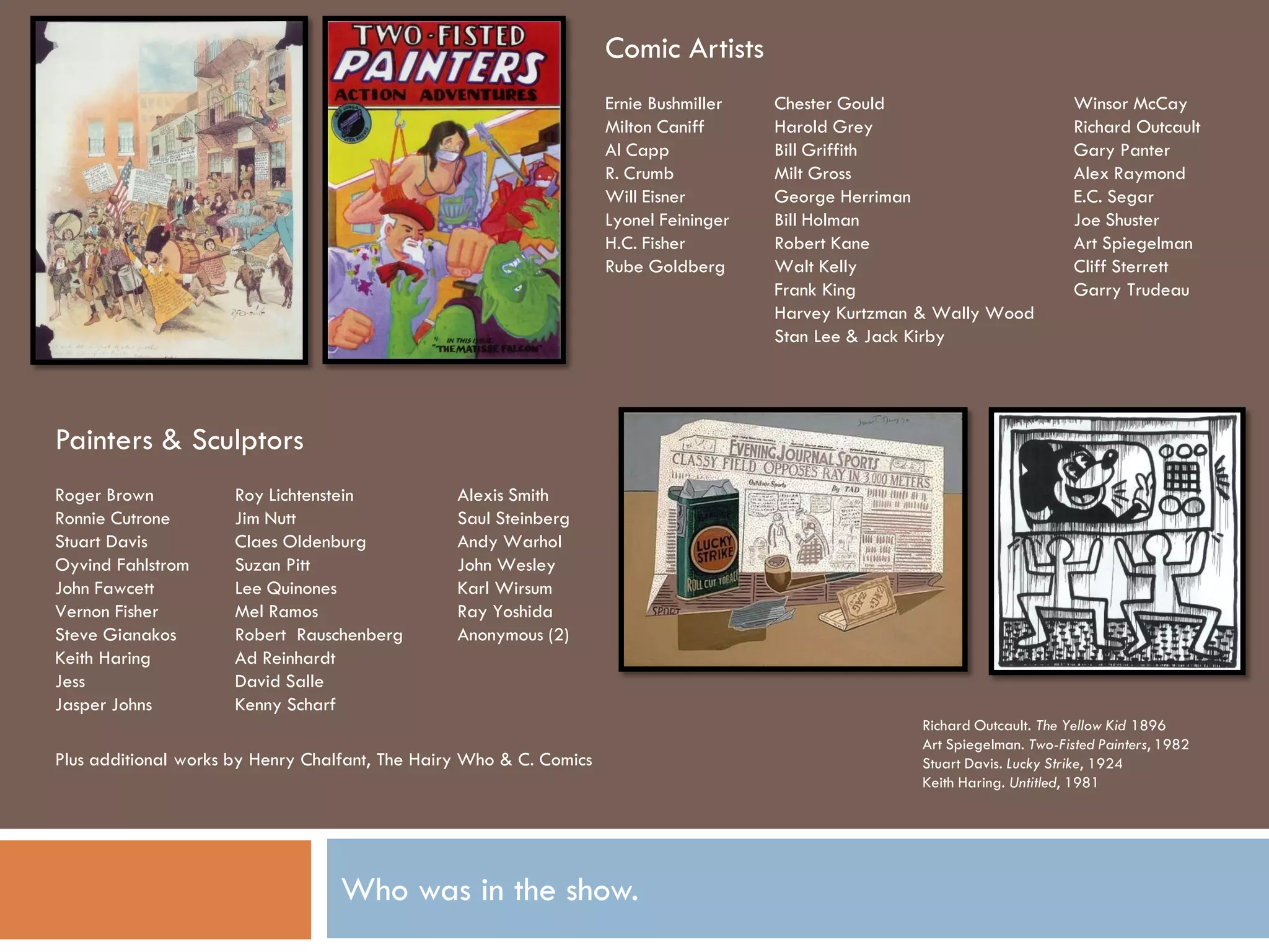 Revisting The Comic Art Show: Whitney Museum 1983 | PDF