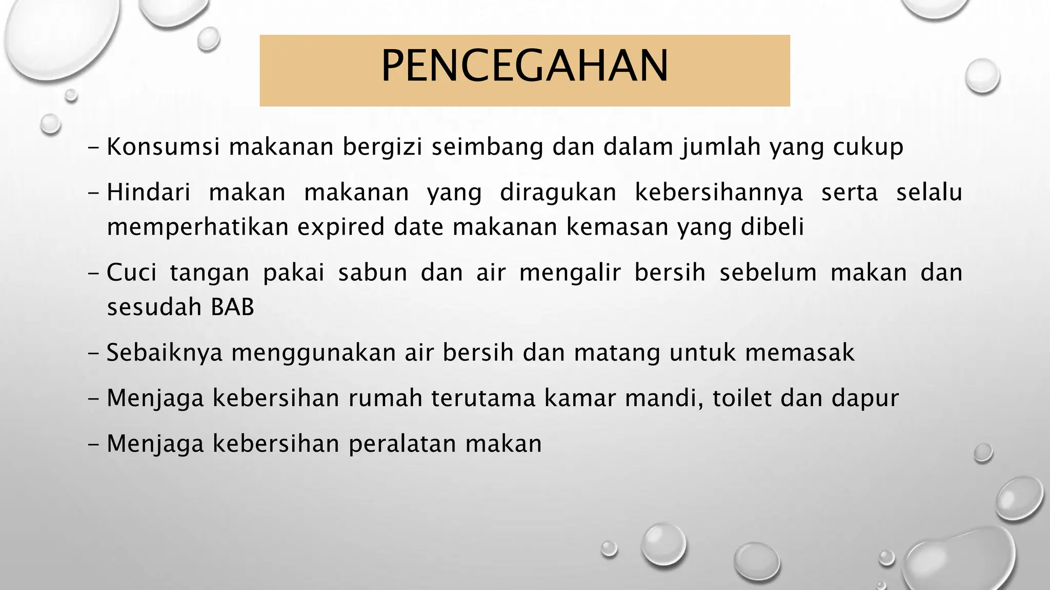 Muntaber, pengertian, gejala, pencegahan dan pengobatannya | PPTX
