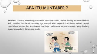 Muntaber, pengertian, gejala, pencegahan dan pengobatannya | PPTX