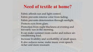 Home Textile - Texup | PPTX
