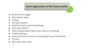 Home Textile - Texup | PPTX