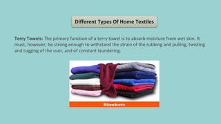 Home Textile - Texup | PPTX