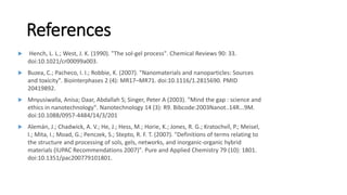 Nanoparticle Synthesis | PPTX