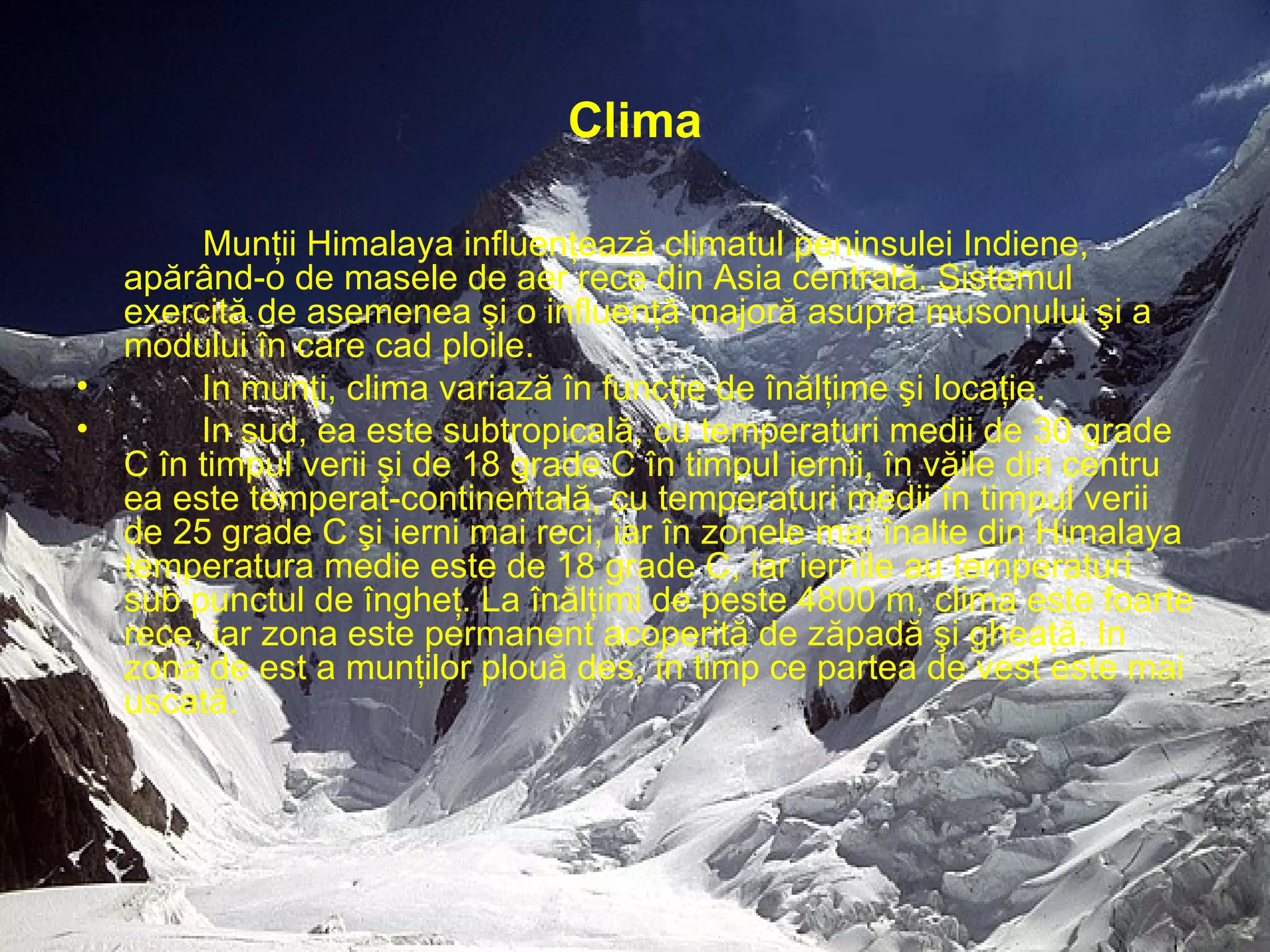 Muntii Himalaya | PPT
