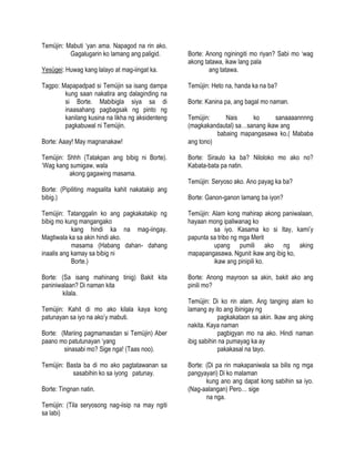 Munting pagsinta | DOCX