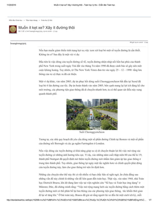 Muốn ít kẹt xe xây ít đường thôi | PDF