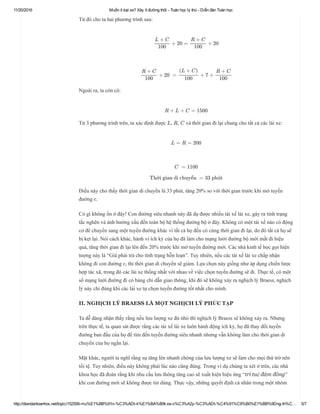 Muốn ít kẹt xe xây ít đường thôi | PDF