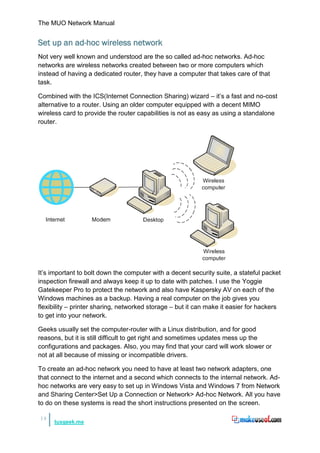 Muo network-manual | PDF