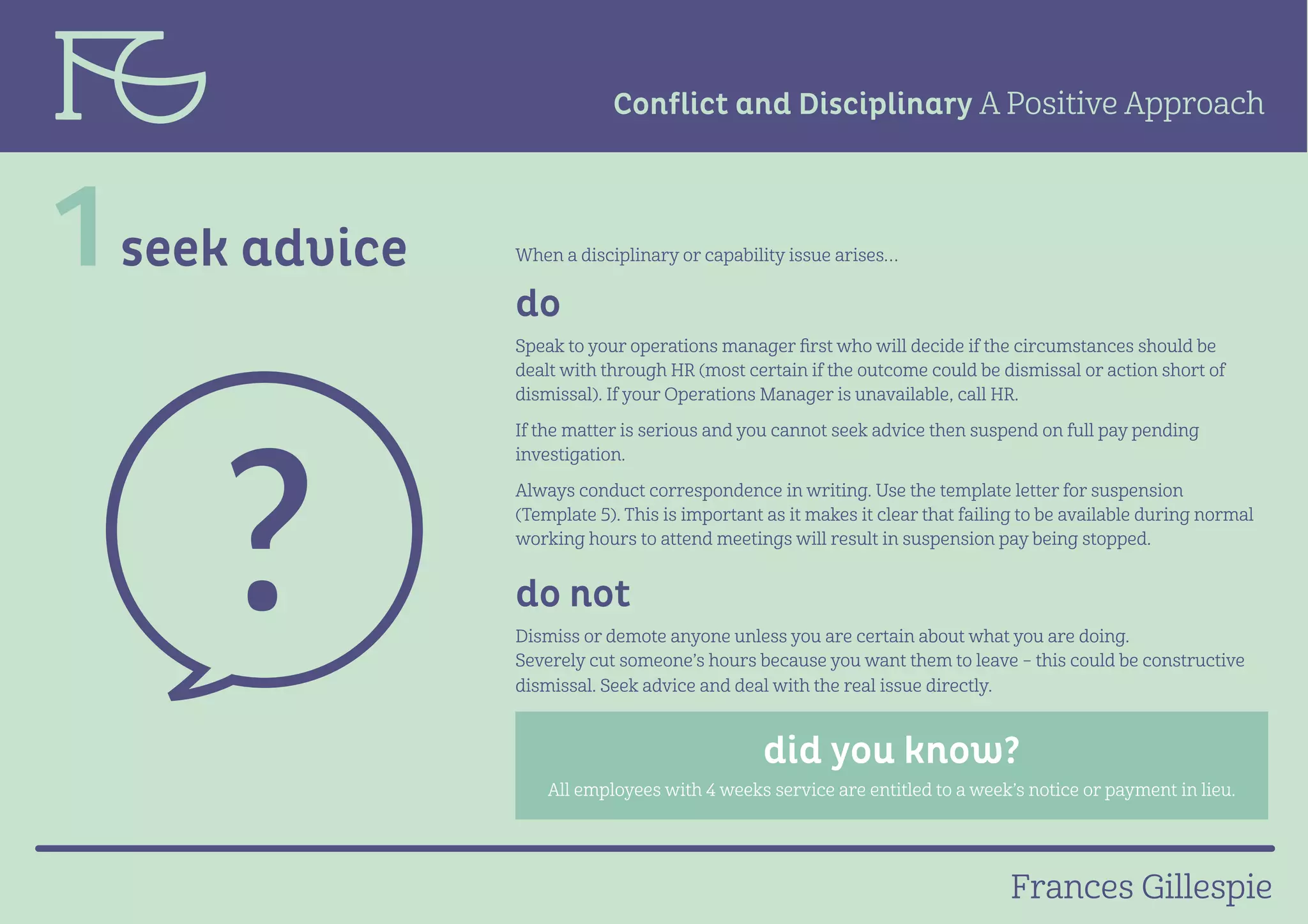 How to Avoid Manage and Handle the Disciplinary Process | PDF