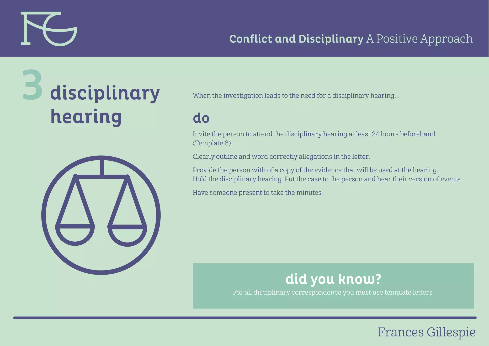 How to Avoid Manage and Handle the Disciplinary Process | PDF