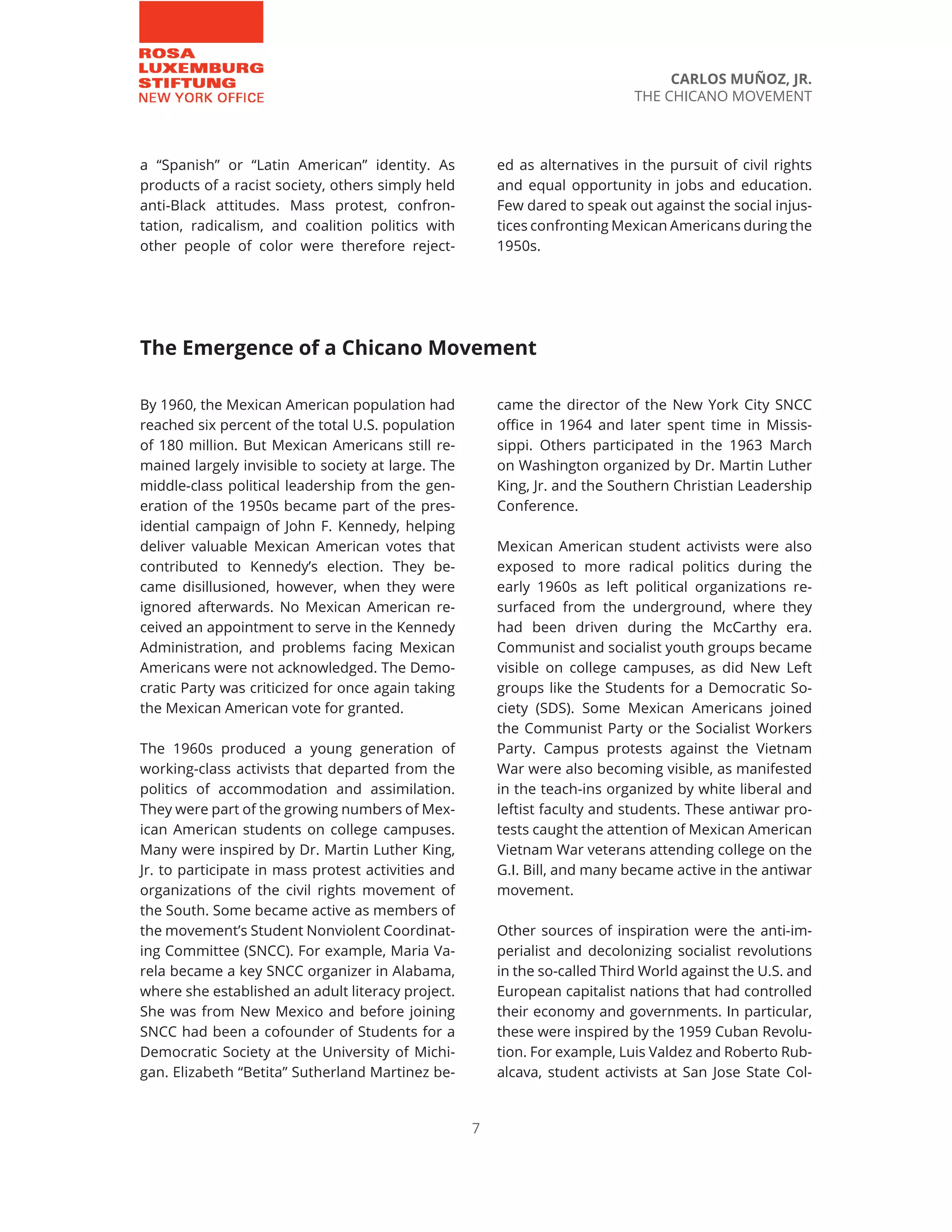 Muñoz the chicano_movement | PDF