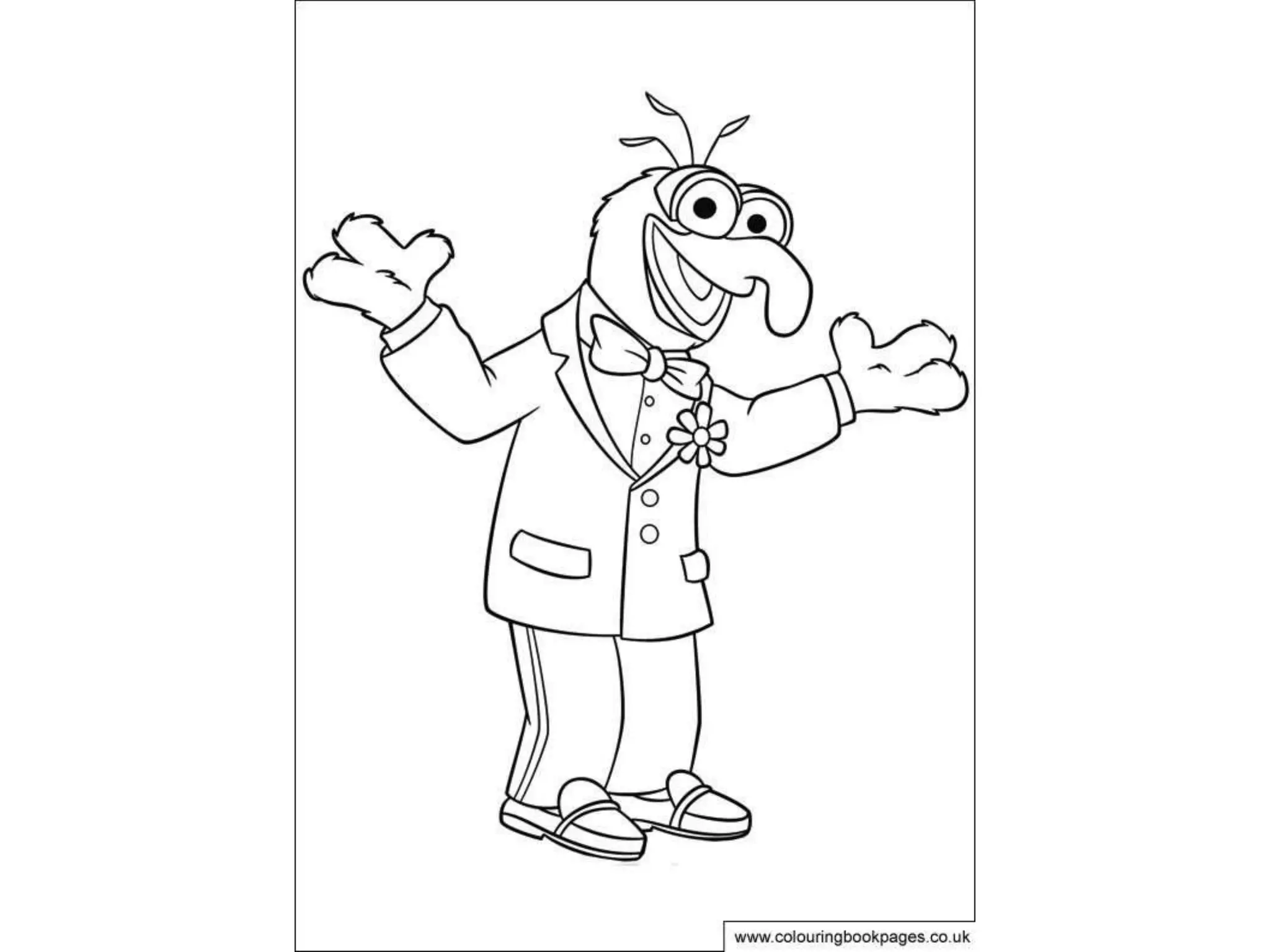 Muppets Colouring Pages and Kids Colouring Activities | PPSX