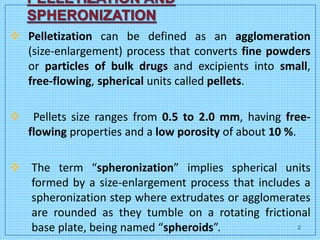 (Mups) novel pellets for oral dosage forms | PPTX