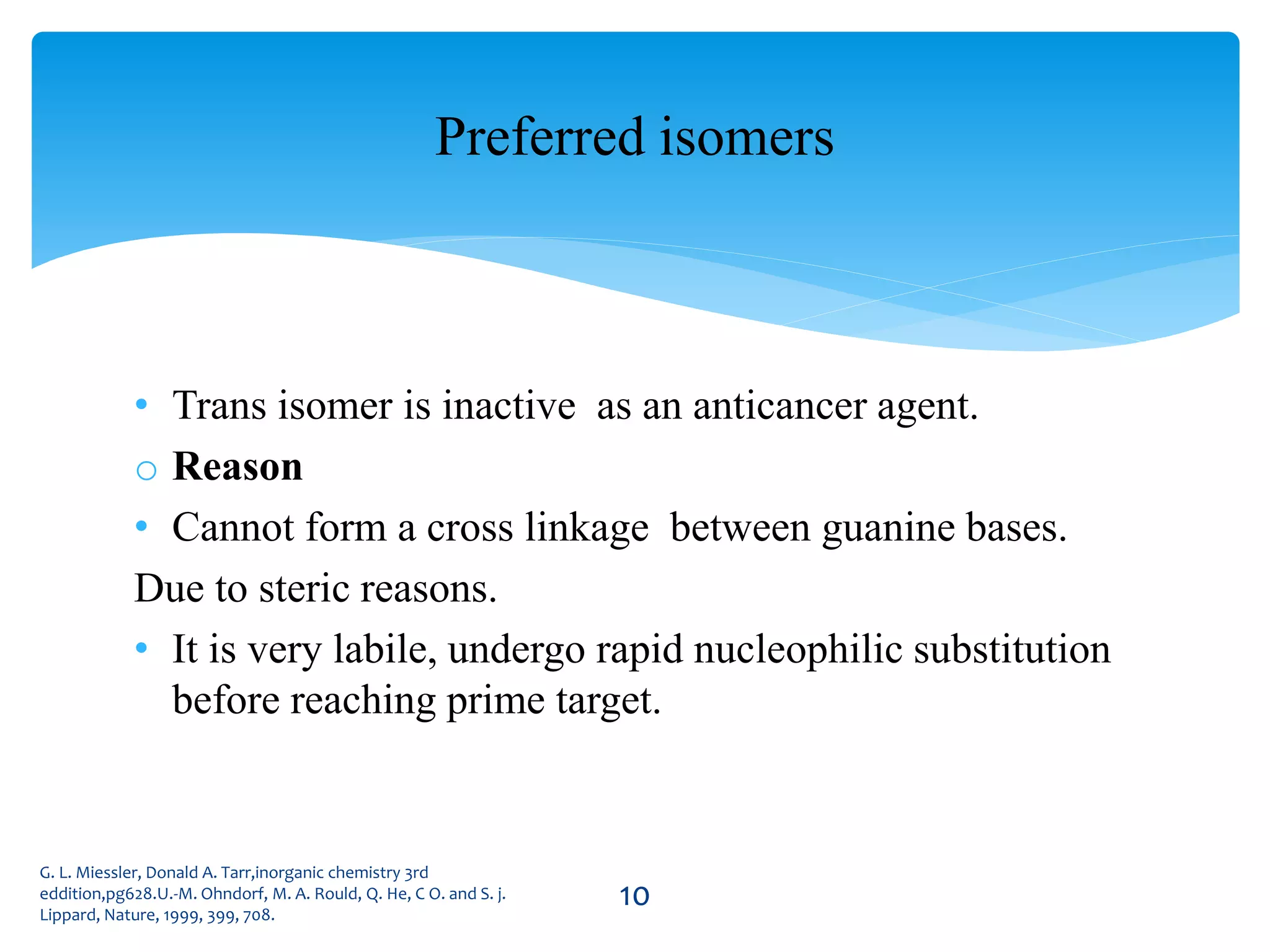 inorganic compounds in treatment of diseases | PPTX