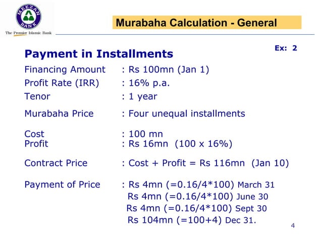 Murabaha - Exercise & Calculations Ahmed Ali.pdf