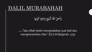 Konsep Pembiayaan Murabahah | PPTX