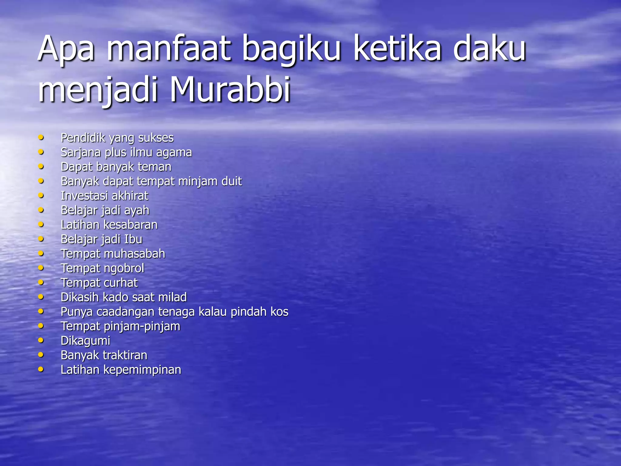 MURABBI SUKSES.ppt