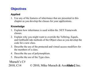 C# Tutorial MSM_Murach chapter-14-slides | PPT