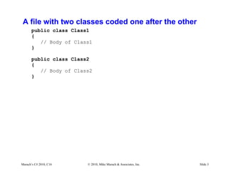 C# Tutorial MSM_Murach chapter-16-slides | PPT