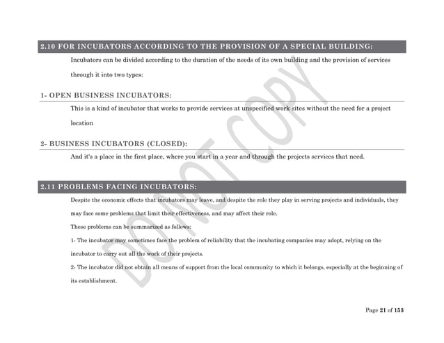 Startups Business Incubator - Graduation Book | PDF