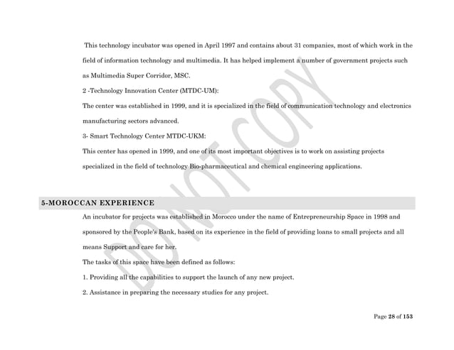 Startups Business Incubator - Graduation Book | PDF