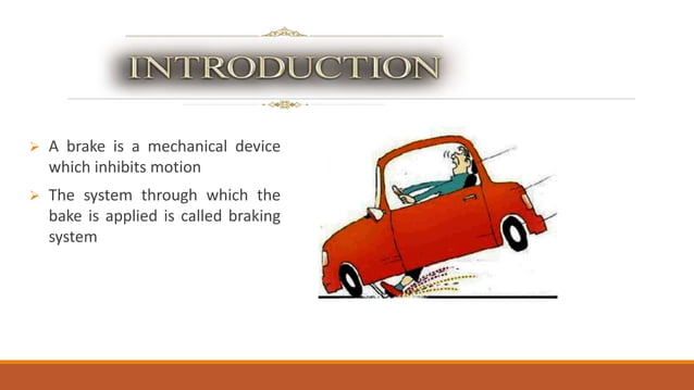 Braking System in Vehicles | PPTX
