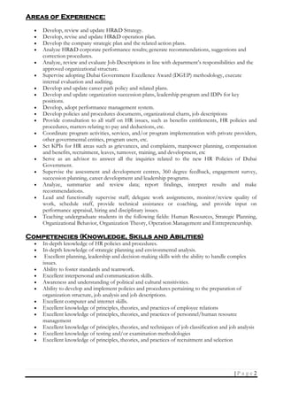 Murad elian resume 2015 | PDF | Human Resources | Business