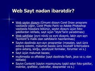 Murad Naghiyev Web Creatin | PPT