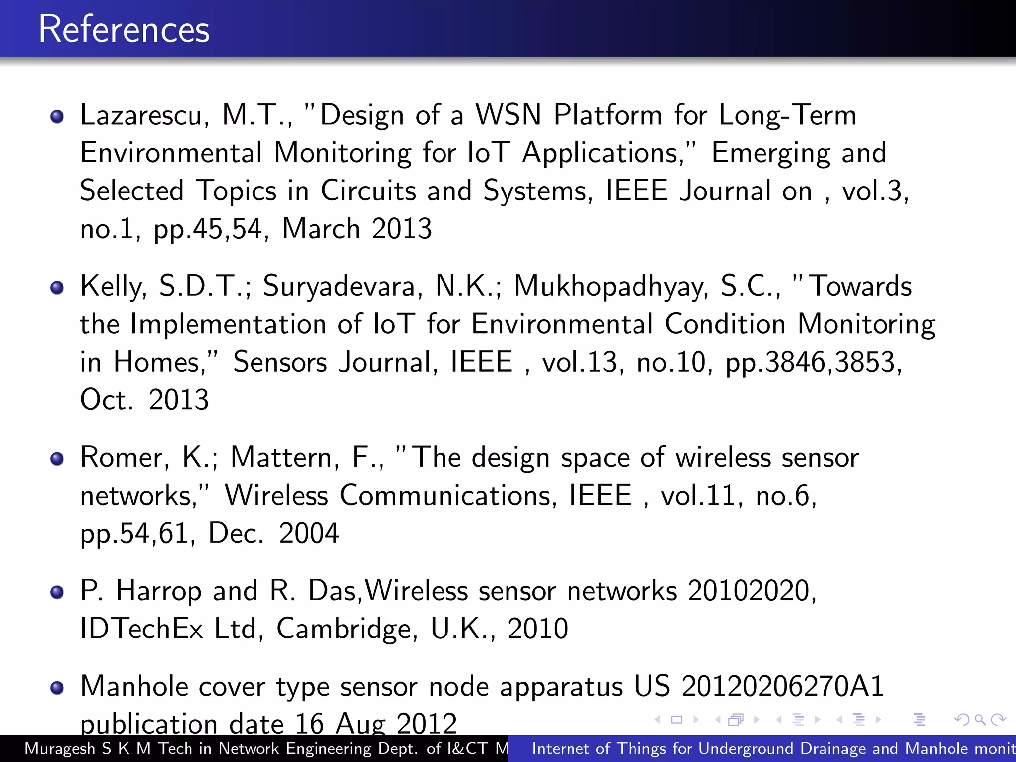 Internet of Things for Underground Drainage and manhole Monitoring ...