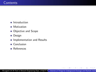 Internet of Things for Underground Drainage and manhole Monitoring ...