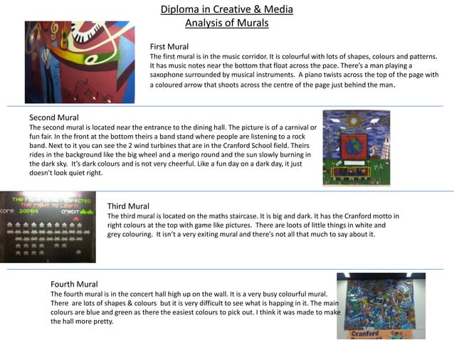 Mural analysis | PPT