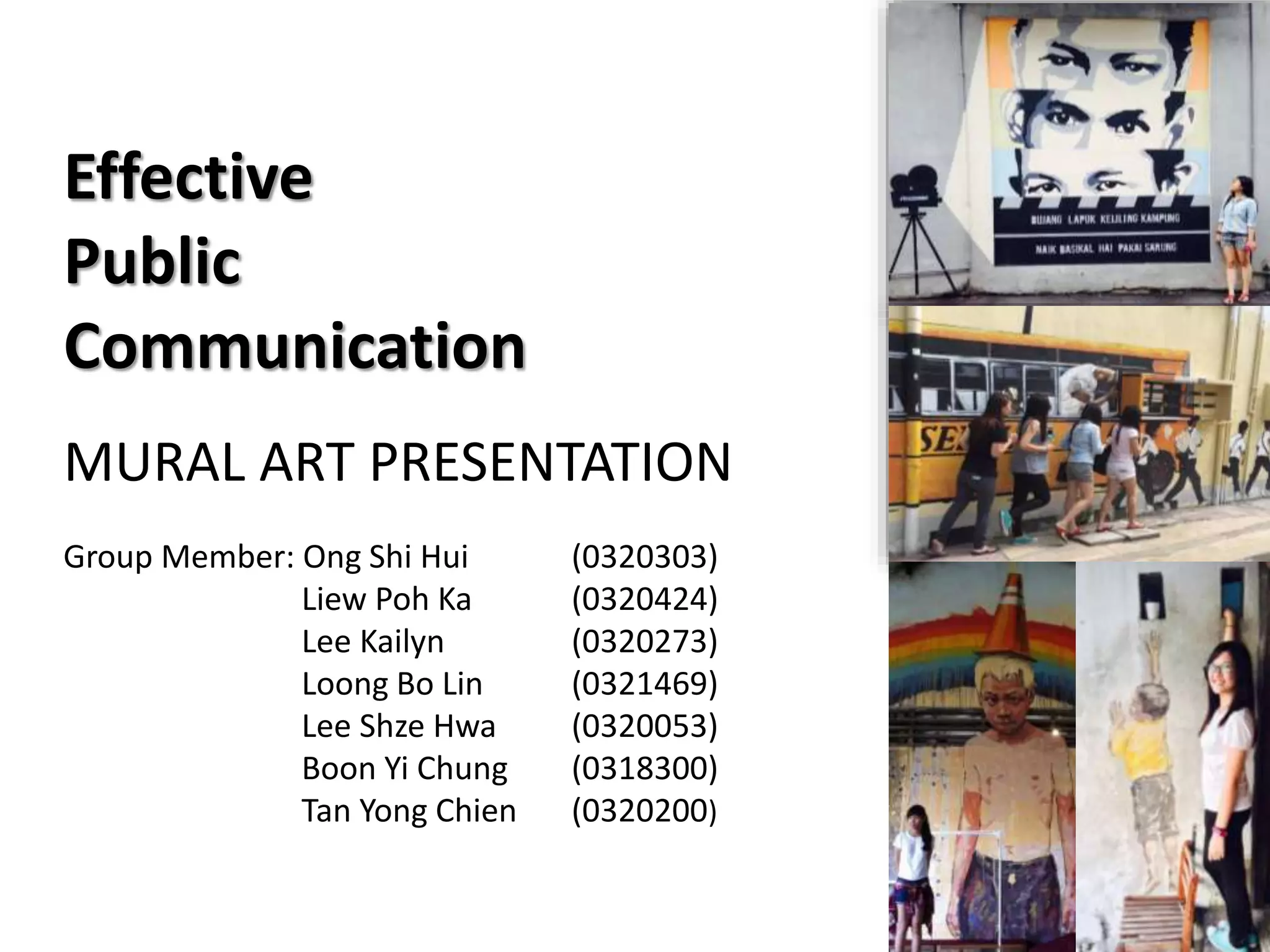 Mural art (assignment 2) | PPTX
