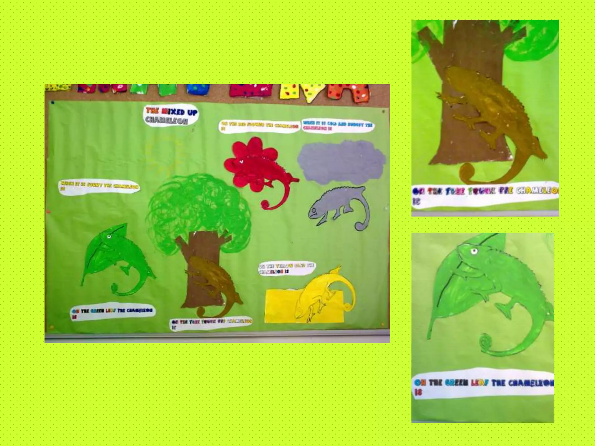 THE MIXED UP CHAMELEON | PPT